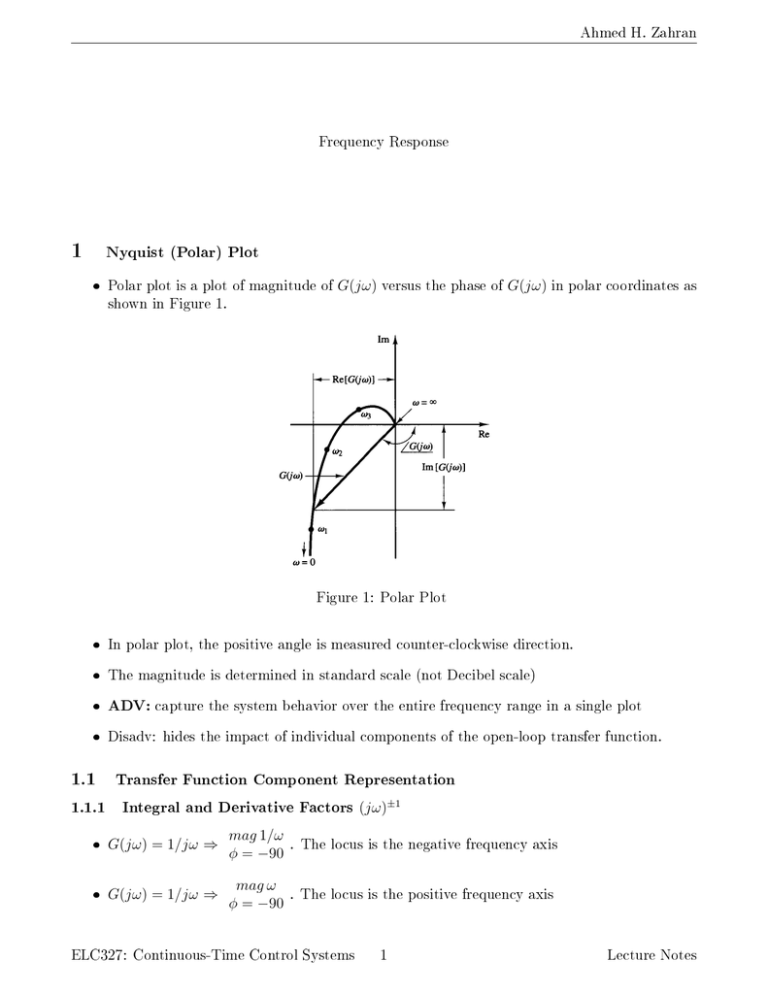 Notes-Nyquist Plot and Stability Criteria