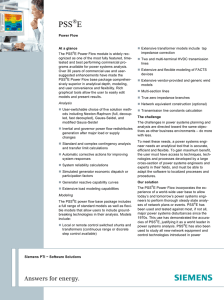 PSS E - Siemens