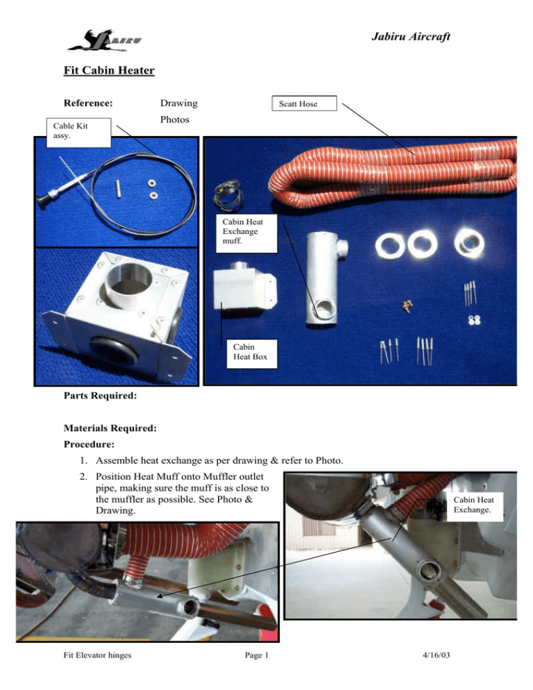 Fit Cabin Heater