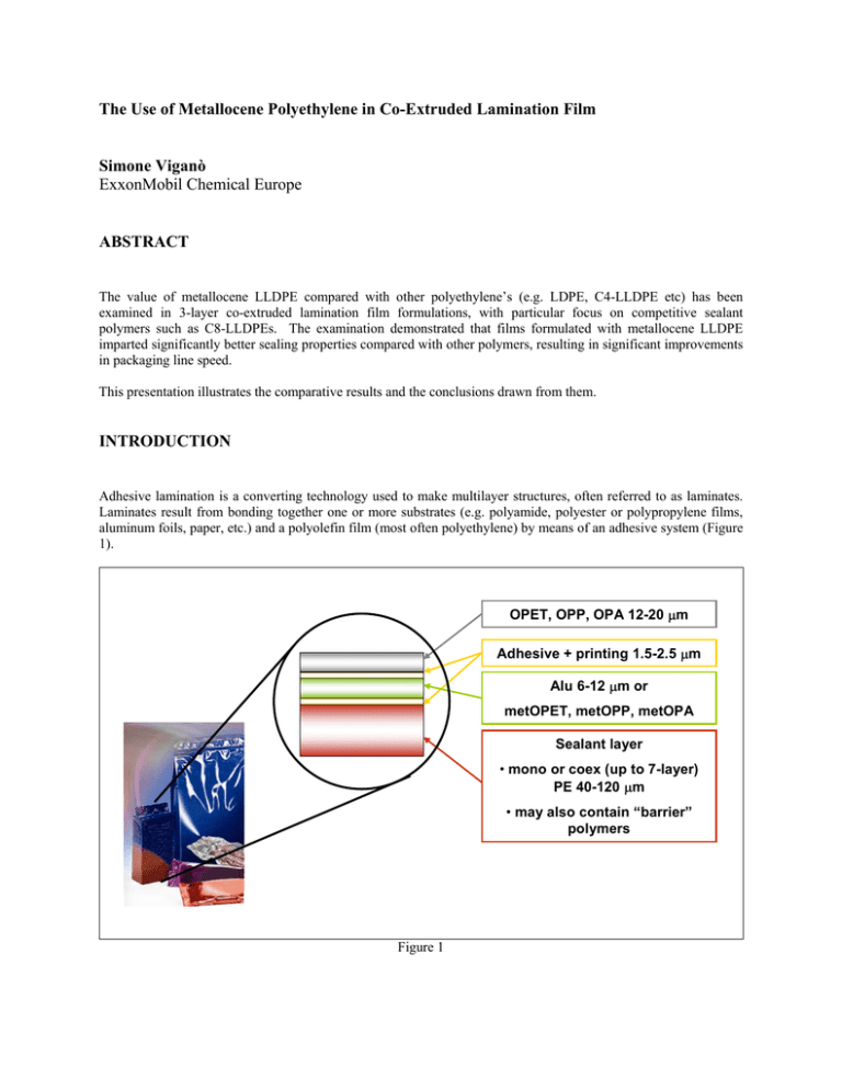 The Use of Metallocene Polyethylene in Co-Extruded
