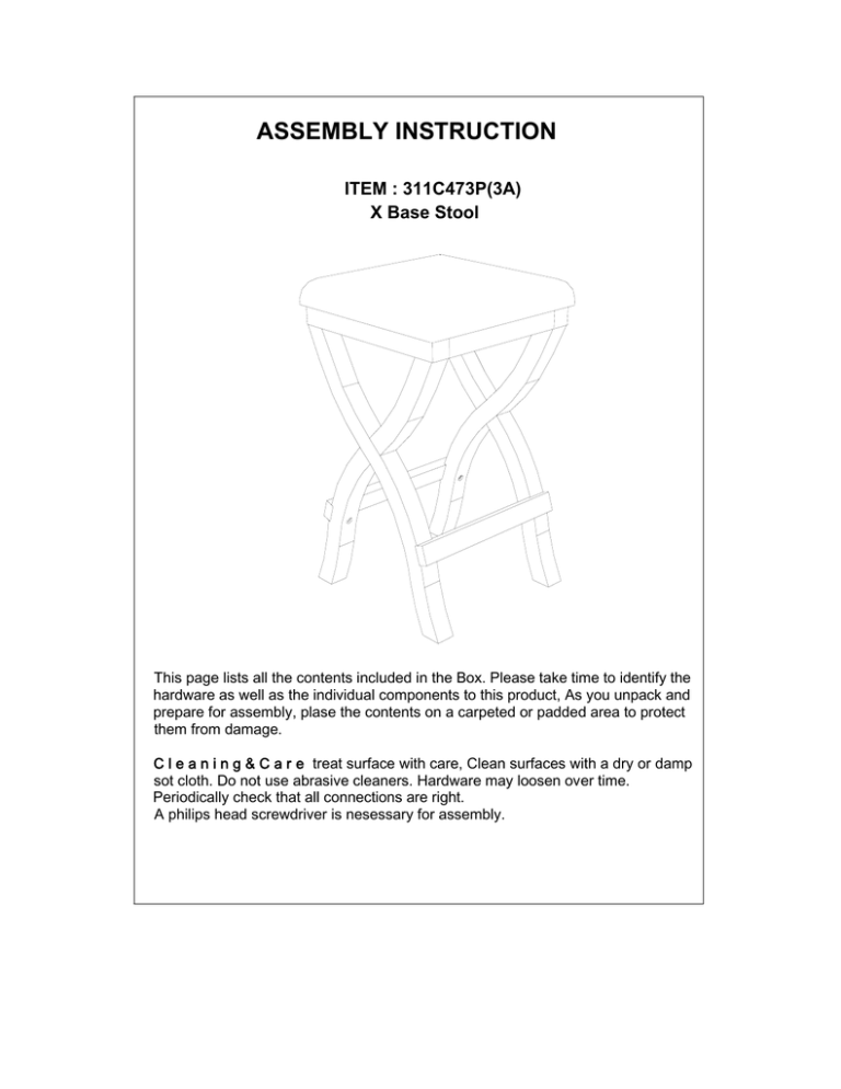 Instructions / Assembly