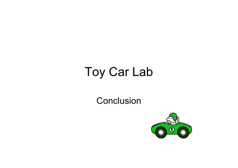 Toy Car Lab: Position-Time Graphs & Velocity