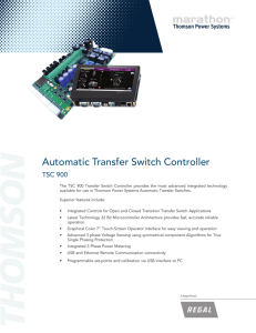 TSC 80e Controller Manual