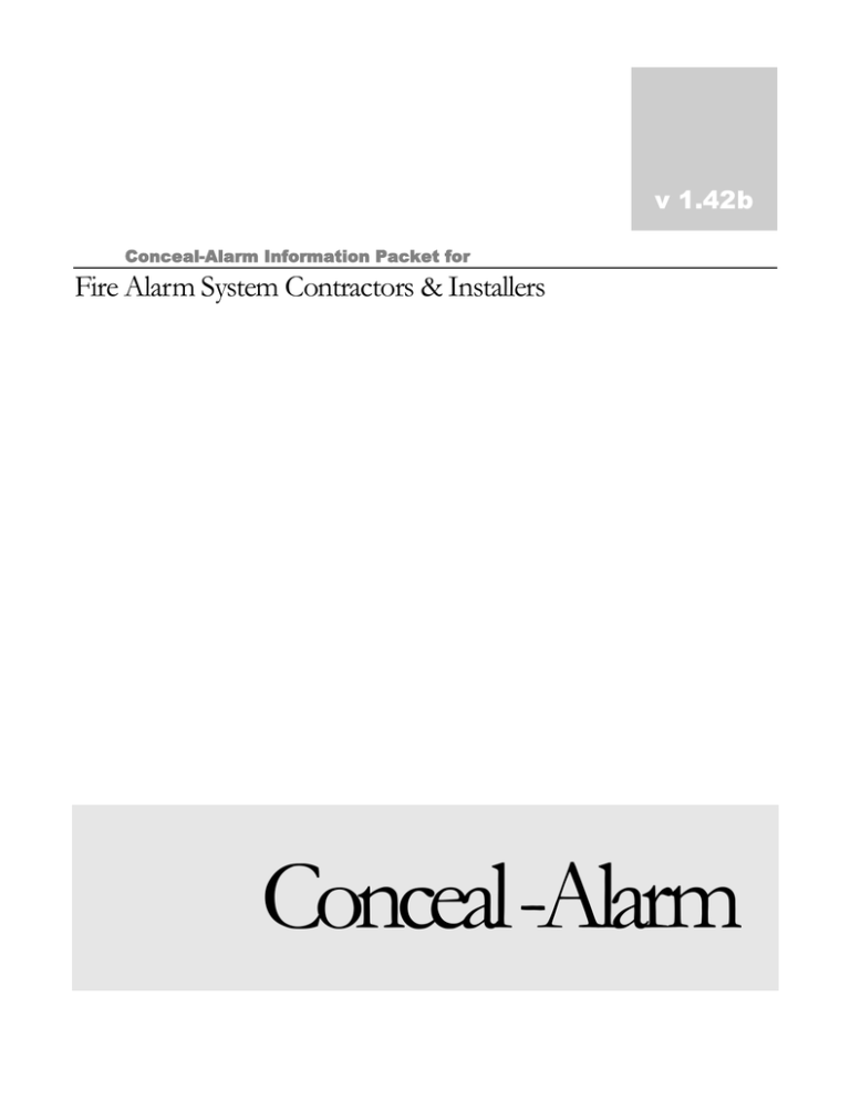 Conceal Alarm