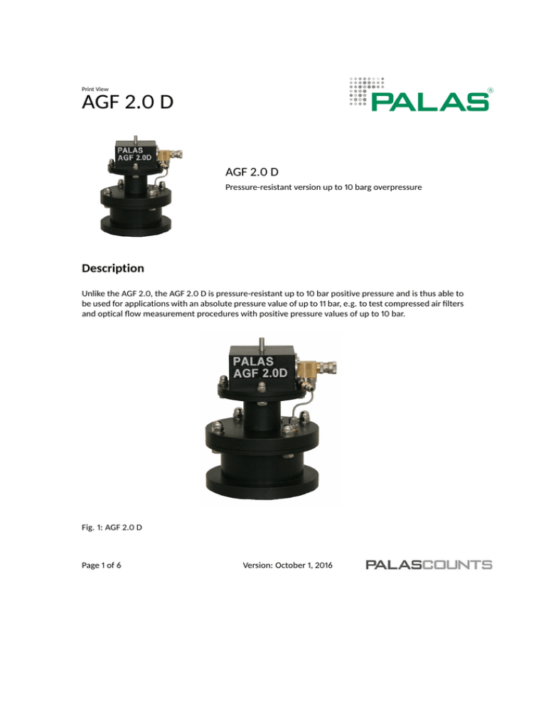 AGF 2.0 D - Print View