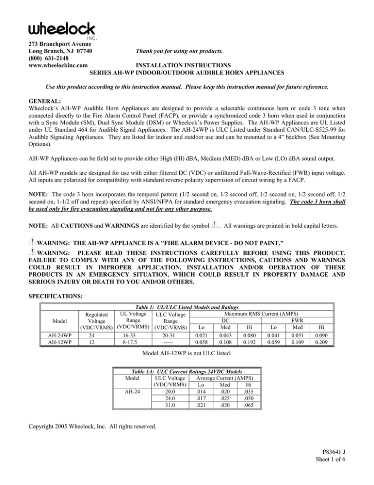 Installation Manual - Bosch Security Systems