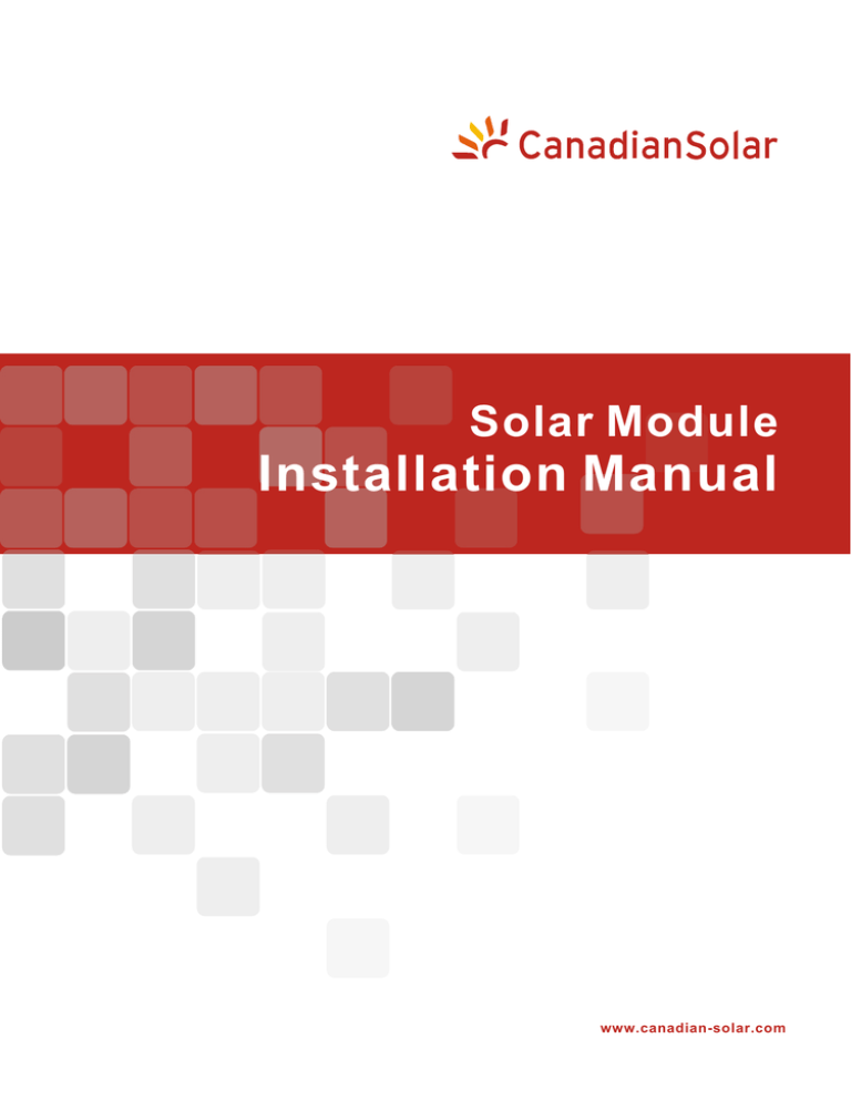 Canadian Solar Installation Manual