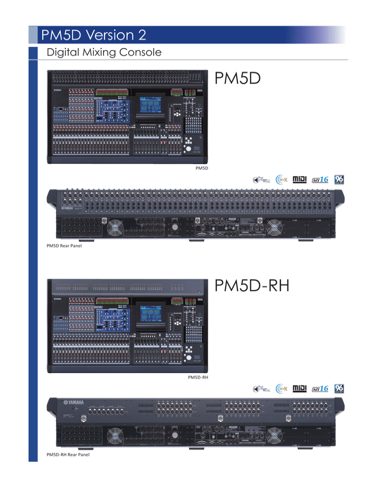 PM5D PM5D-RH