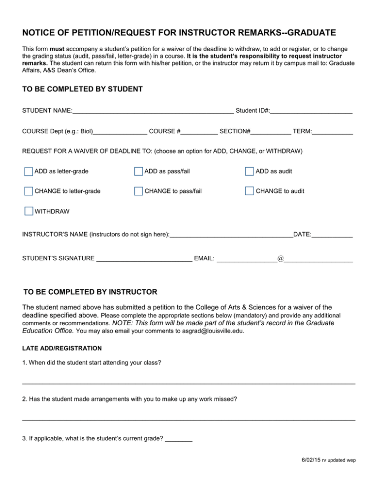 notice-of-petition-request-for-instructor-remarks