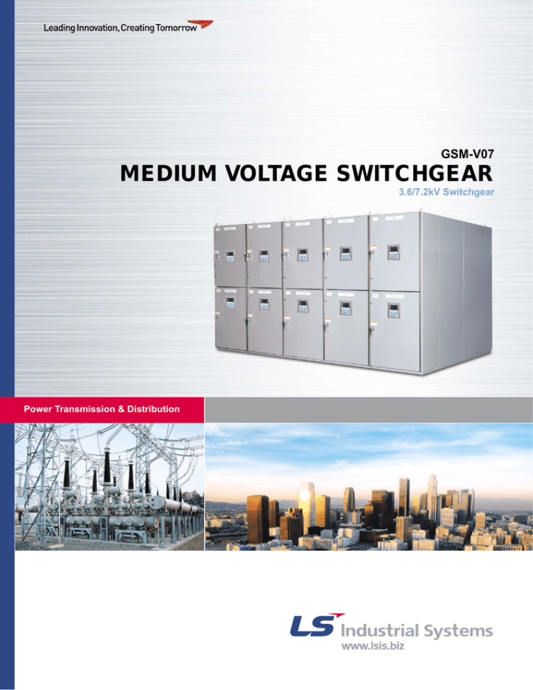 MEDIUM VOLTAGE SWITCHGEAR