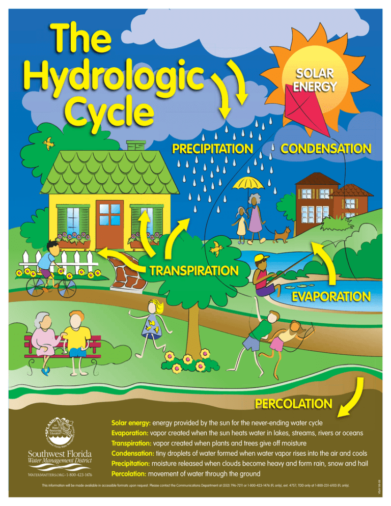 The Hydrologic Cycle Poster