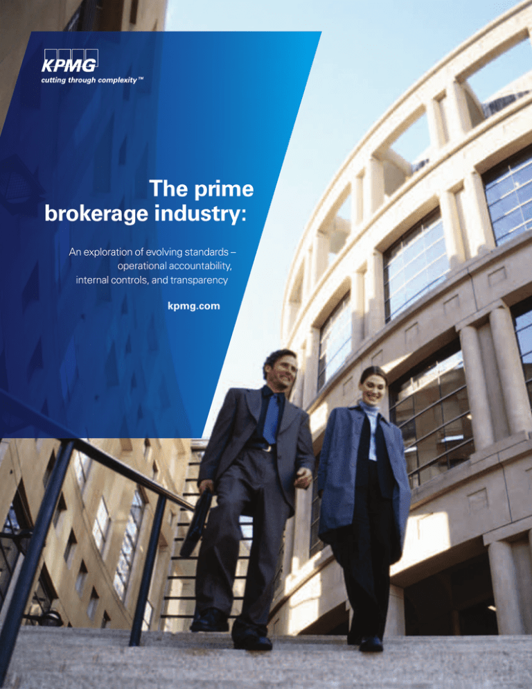 The Prime Brokerage Industry