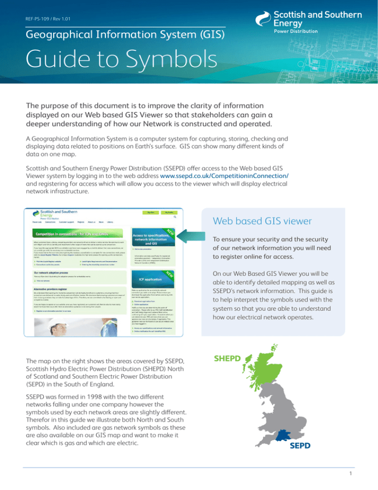 Guide to Symbols - Scottish and Southern Energy Power Distribution