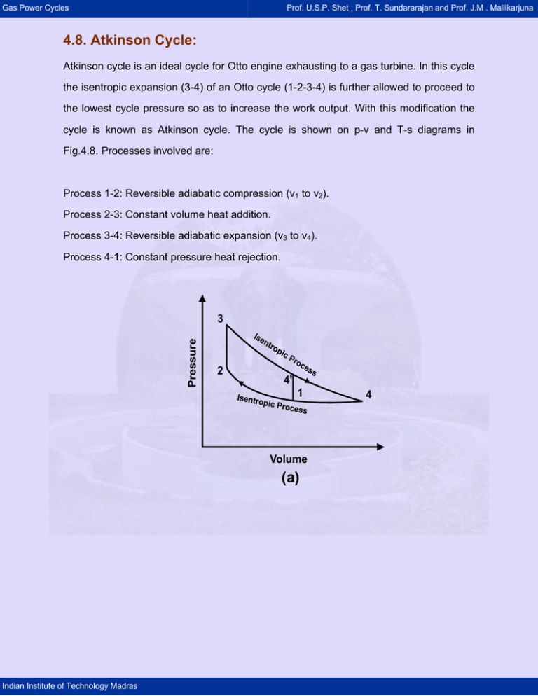 Atkinson Cycle: Thermodynamics & Engine Efficiency