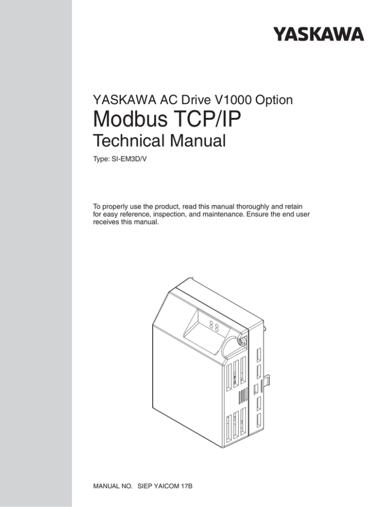 Modbus TCP/IP