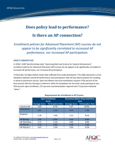 APQC Process Classification Framework (PCF) Overview