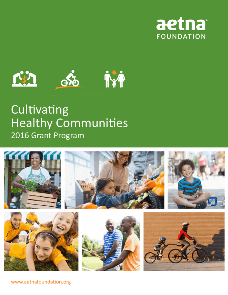 Cultivating Healthy Communities