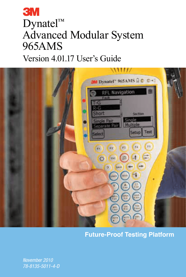 3 Dynatel™ Advanced Modular System 965AMS