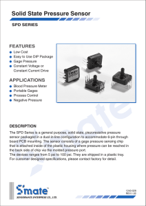 ps/pf pressure sensor