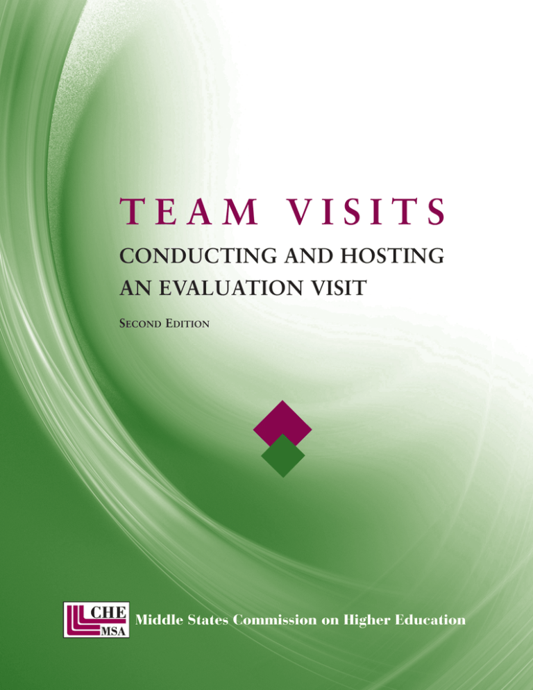 Team Visits: Conducting and Hosting an Evaluation Visit