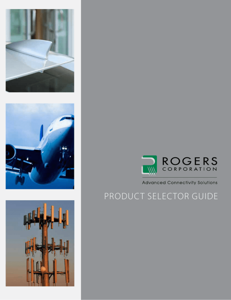 Rogers Corp. RF Materials Product Selector Guide
