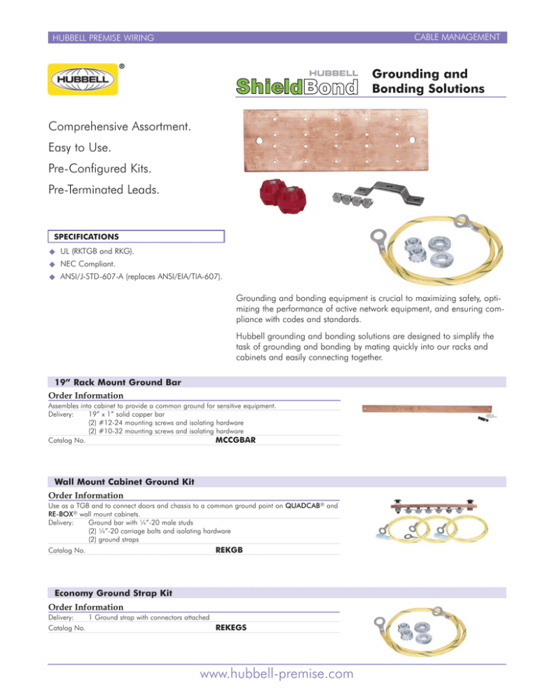 Grounding And Bonding Solutions