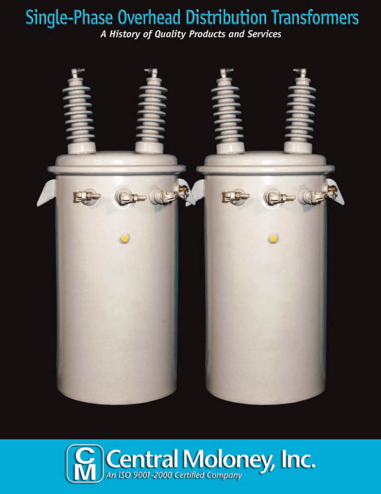 Single-Phase Overhead Distribution Transformers