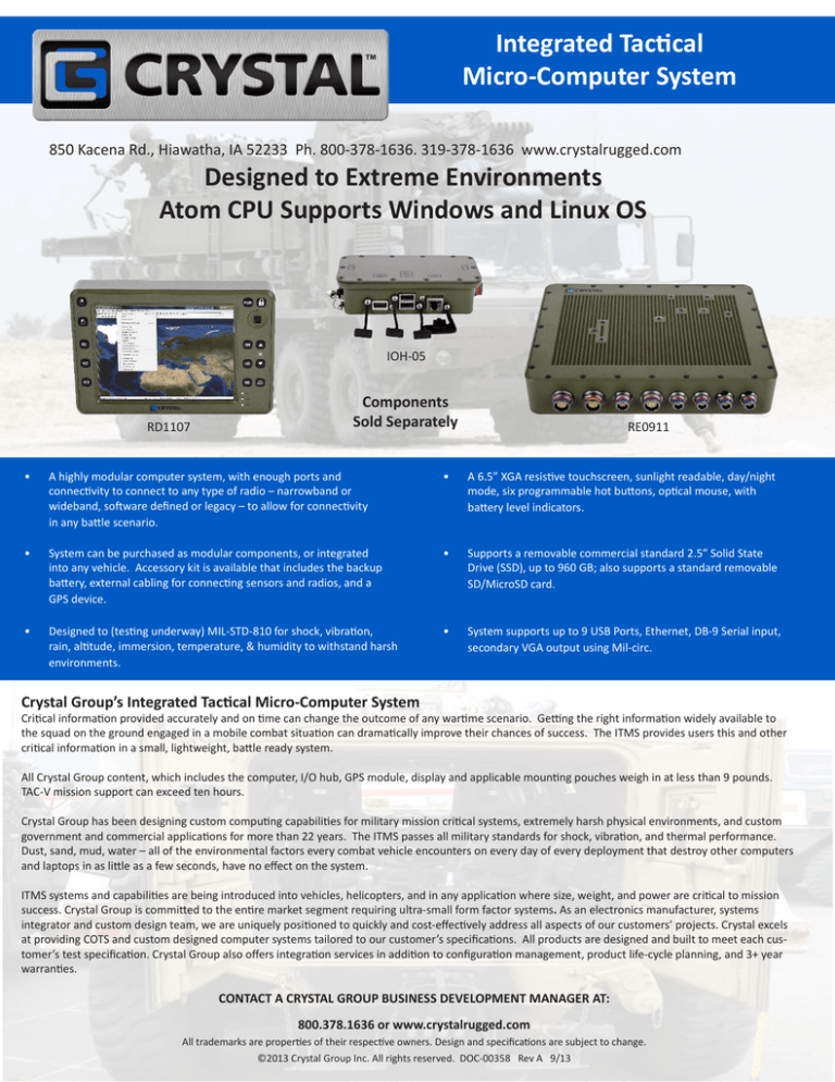 Integrated Tactical Micro-Computer System