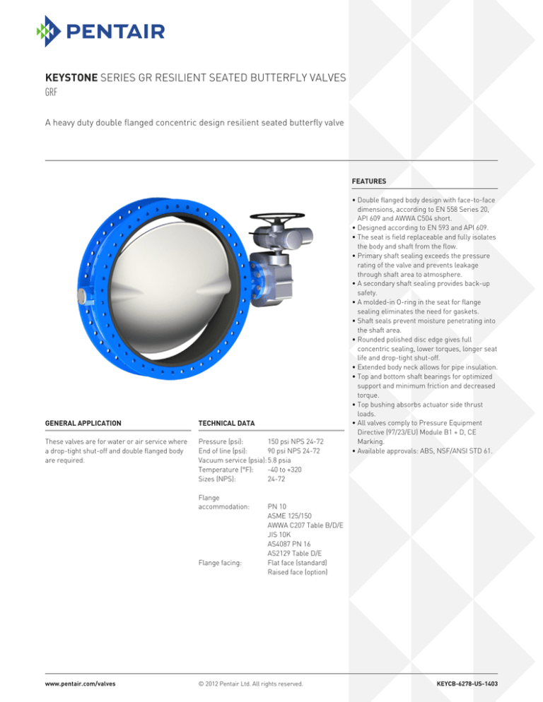 Keystone Series GRF Brochure