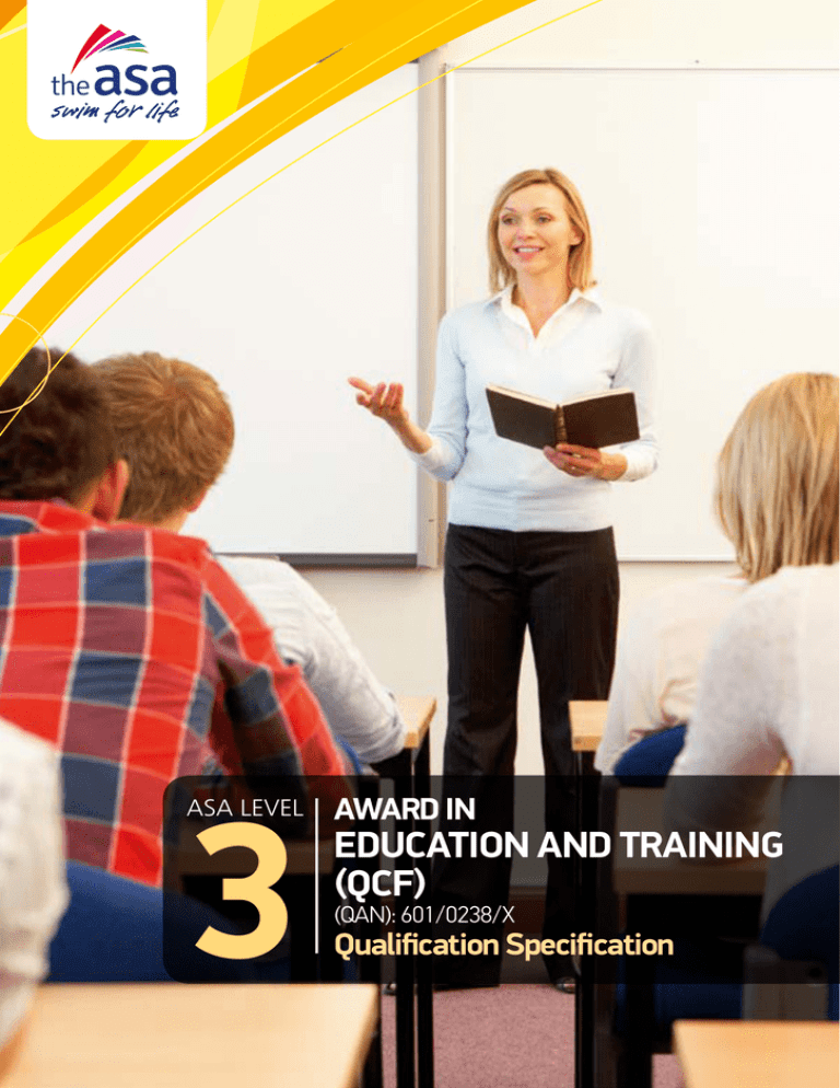 education and training (qcf)