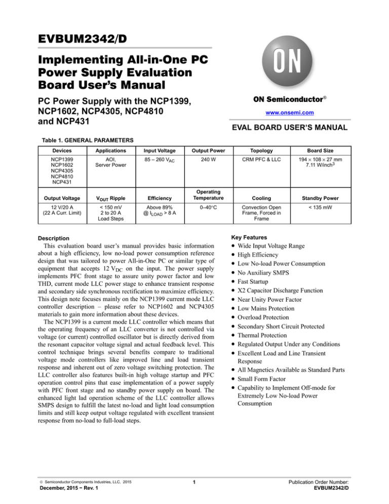 Implementing All in One PC Power Supply Evaluation Board User s implementing-all-in-one-pc-power-supply-evaluation-board-user-s