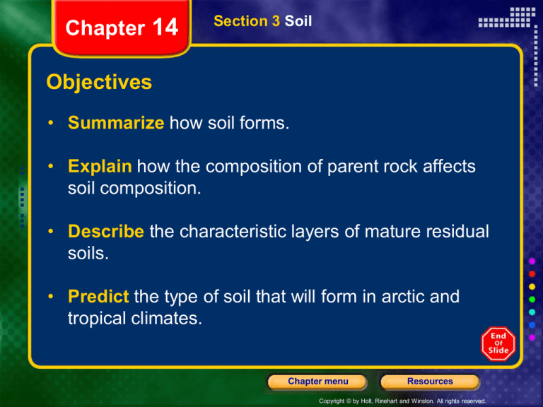 Soil Formation, Composition & Profiles Presentation