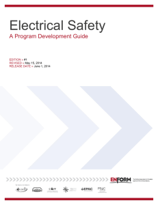 Electrical Safe Work Practices (ESWP) Training