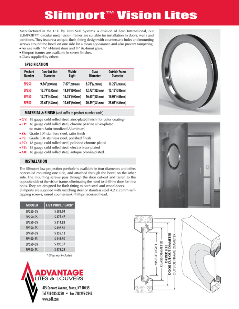 Slimport Vision Lites