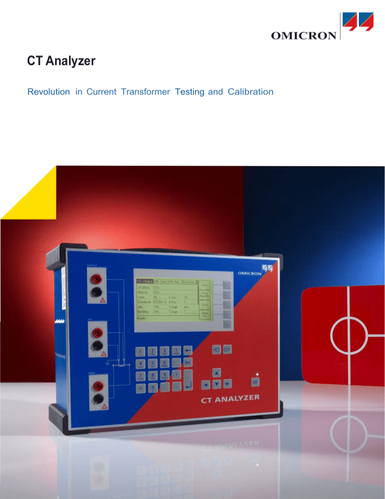 CT Analyzer Brochure