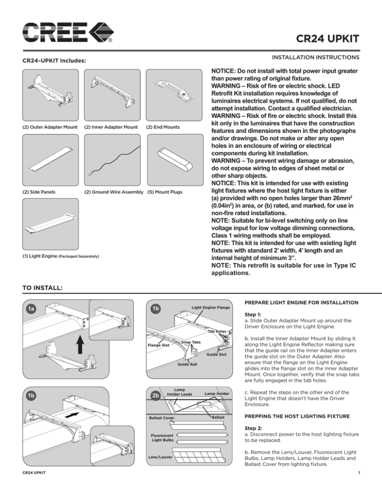 cr24 upkit - Cree Canada