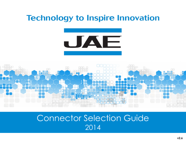 Connector Selection Guide 2014