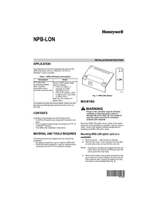 LON DDC Controller Unit DDC Controls