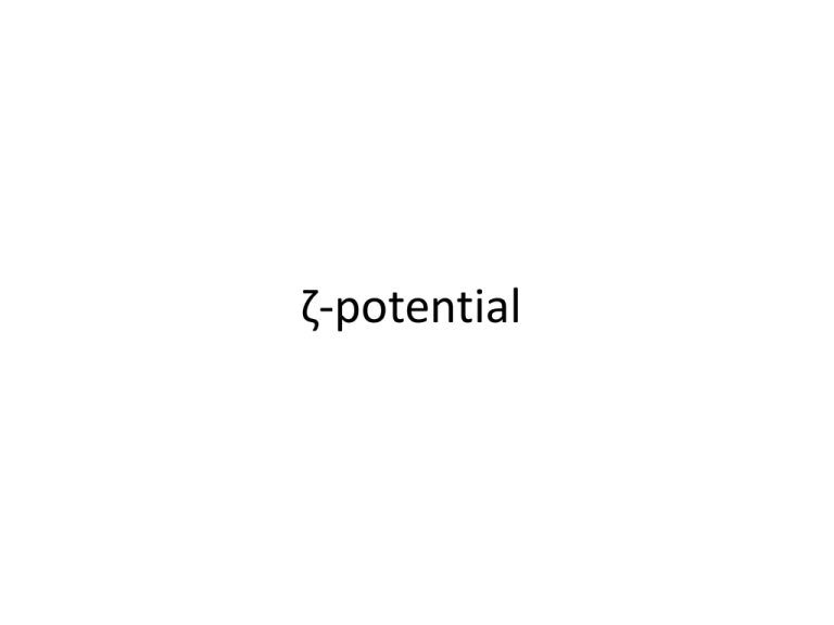 Zeta Potential: Colloidal Systems & Stability