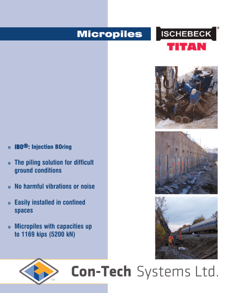 TITAN Micropiles - Con