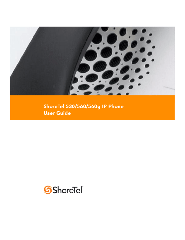 Shoretel 560 Manual