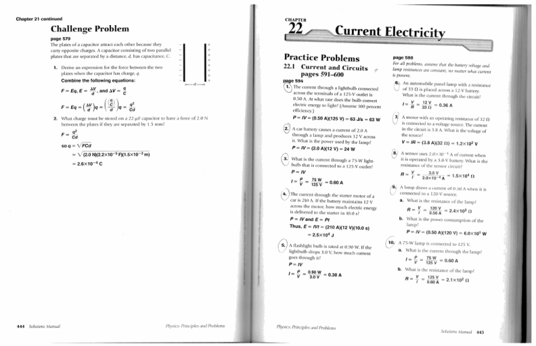 Current Electricity