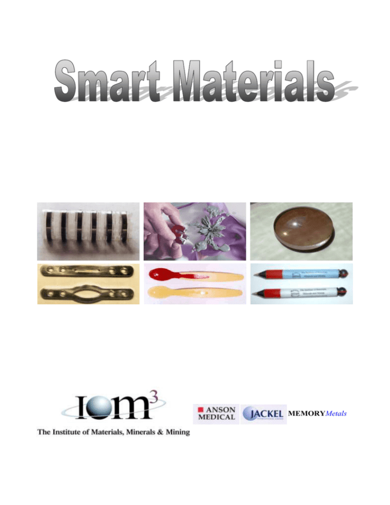 Smart Materials: Shape Memory Alloys & More
