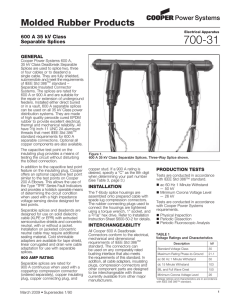 Deadbreak Apparatus Connectors