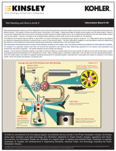 Wet Stacking of Generator Sets and How to Avoid It