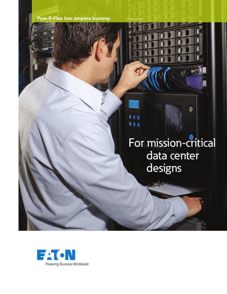 Pow-R-Flex low ampere busway