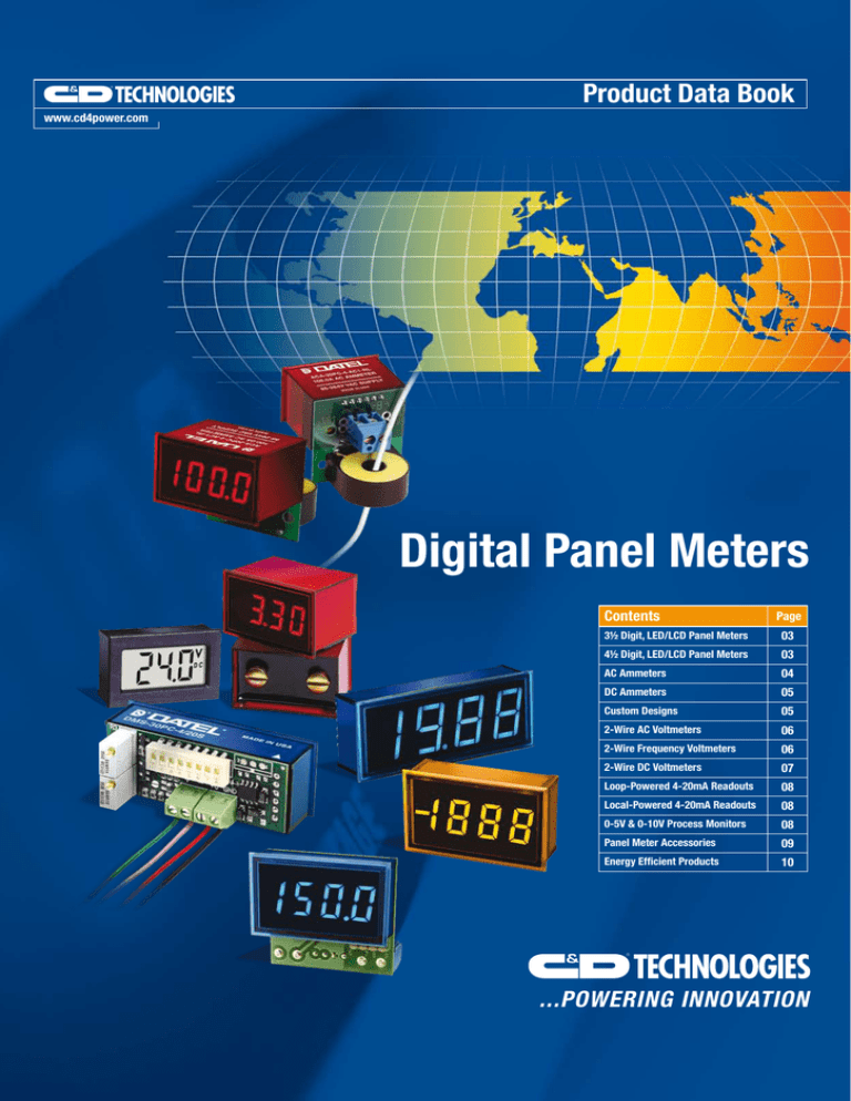 Digital Panel Meters