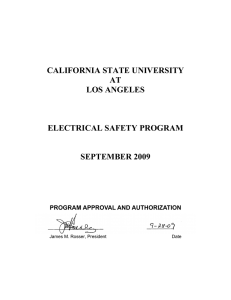 Electrical Safe Work Practices (ESWP) Training