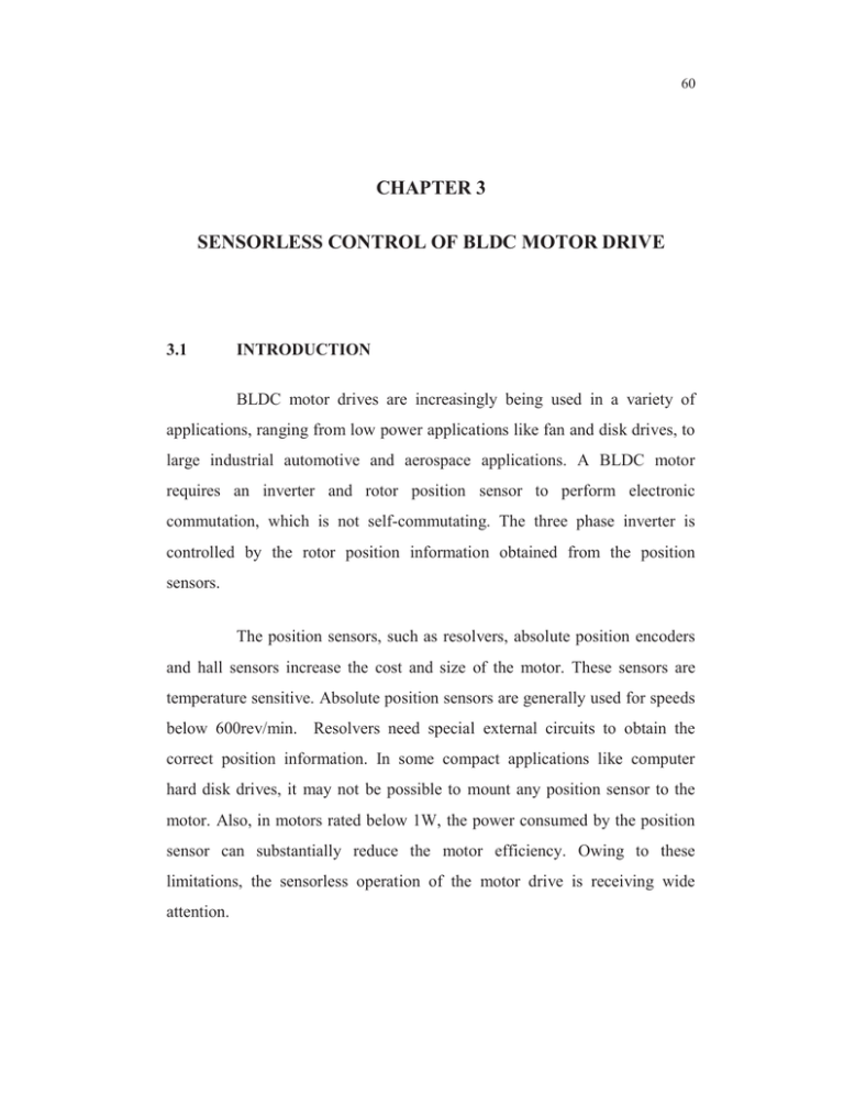chapter 3 sensorless control of bldc motor drive