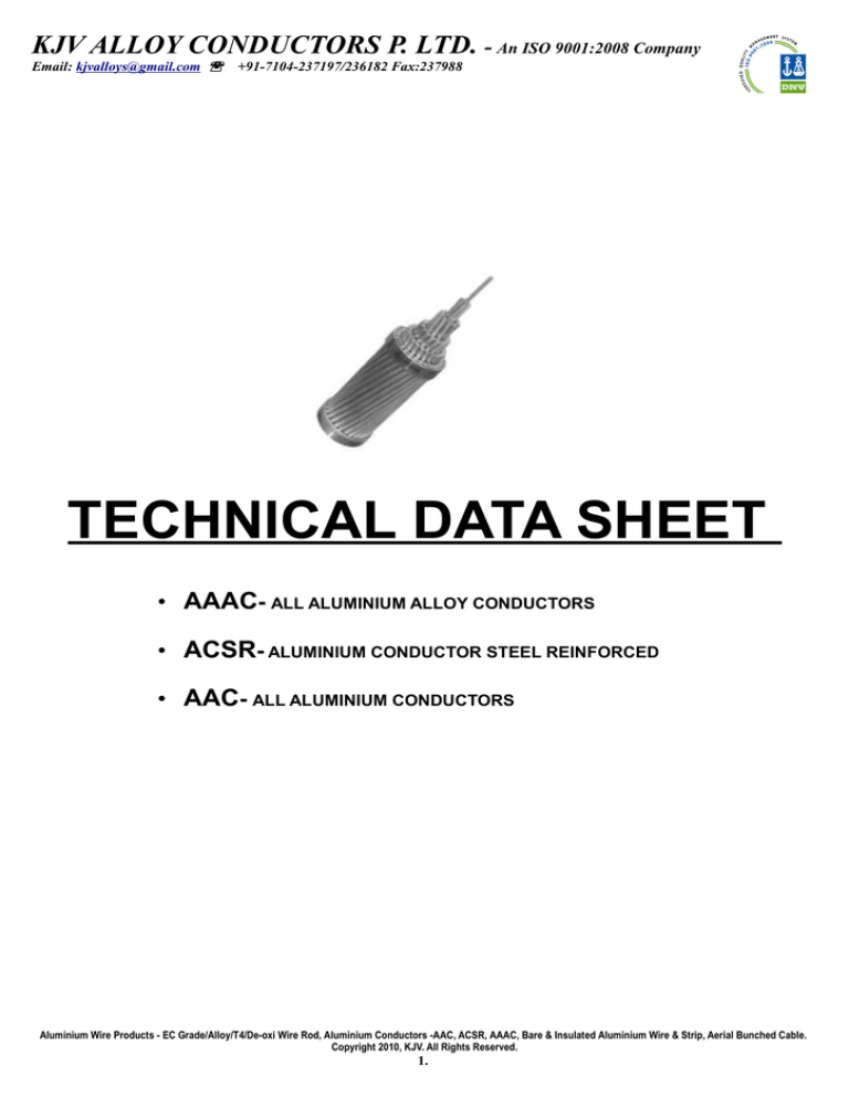 technical data sheet